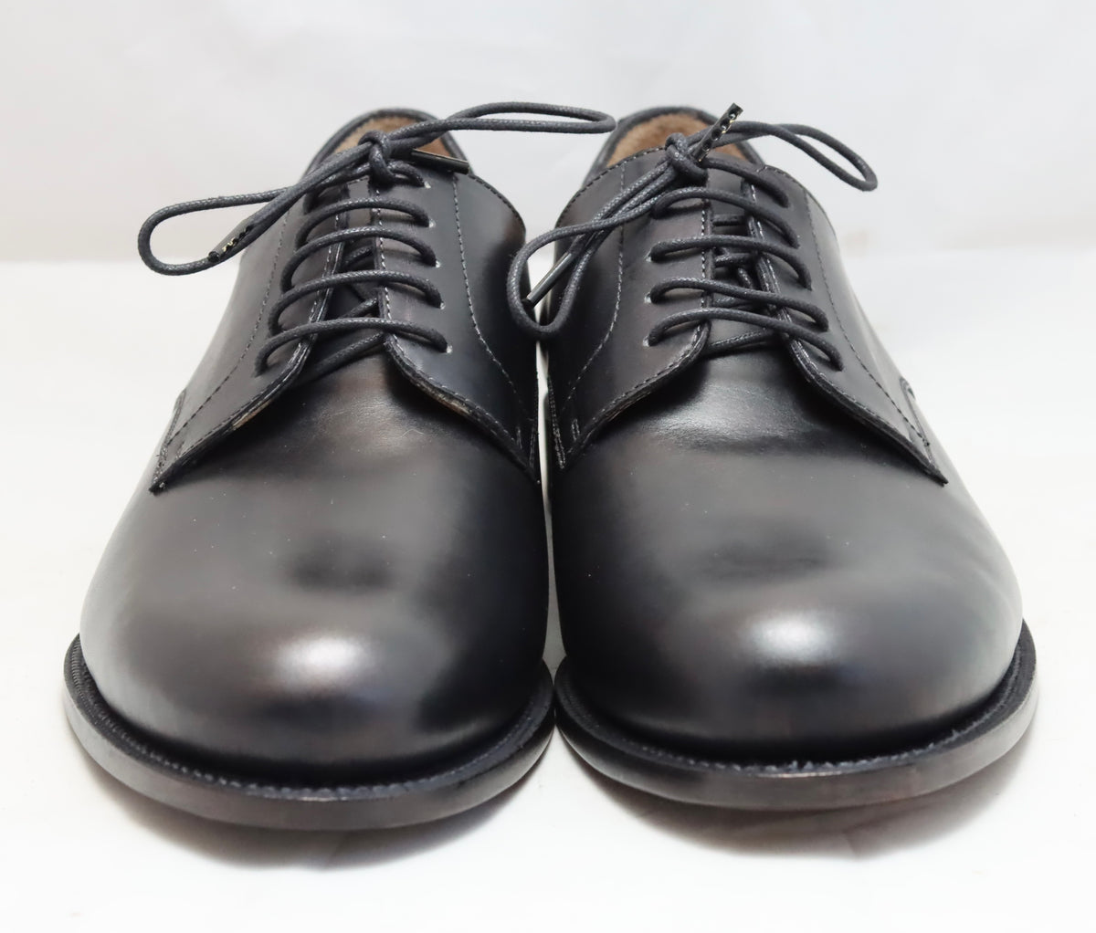 Nico Wide Fit – Black Italian Box Calf Derby | Andrew McDonald – A ...